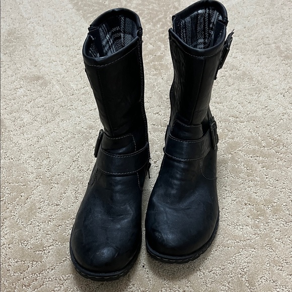 boc | Shoes | Boc Black Combat Moto Boots | Poshmark